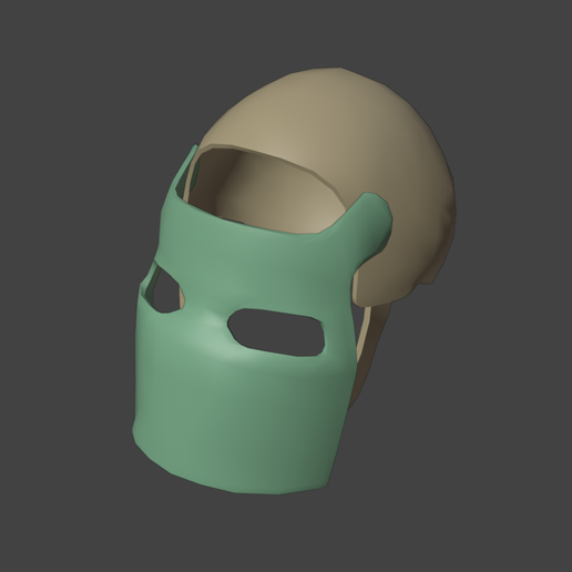 STL file RUST Face Mask 🚗 ・Design to download and 3D print・Cults