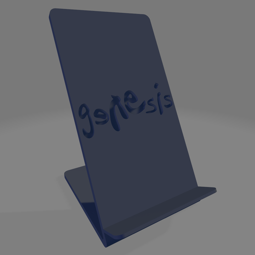STL file Genesis Phone Holder 📞 ・3D printable model to download・Cults