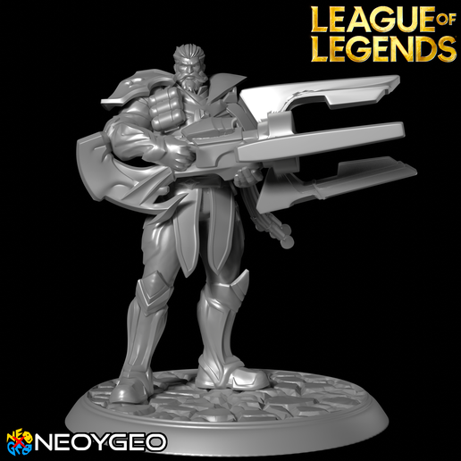 STL file GRAVES SENTINEL - LEAGUE OF LEGENDS 🎲 ・3D printing idea to ...