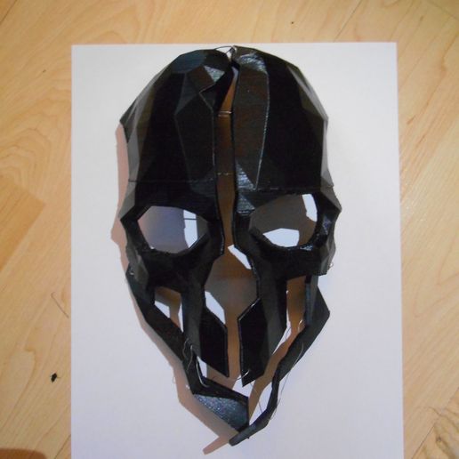 🤏 Corvo Mask for Small Print Beds・Free 3D File for ・Cults