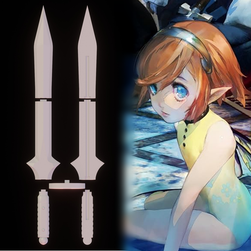 STL file Gallica Sword - Metaphor Refantazio 🗡️ ・3D print model to ...