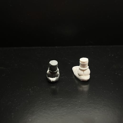 🦶 Prototype action figure foot・Free STL File for 3D printing・Cults
