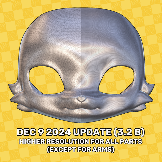 3D file Kemono Kabbit the 1/6 Anthro Ball Jointed Doll 🗿 ・Model to ...