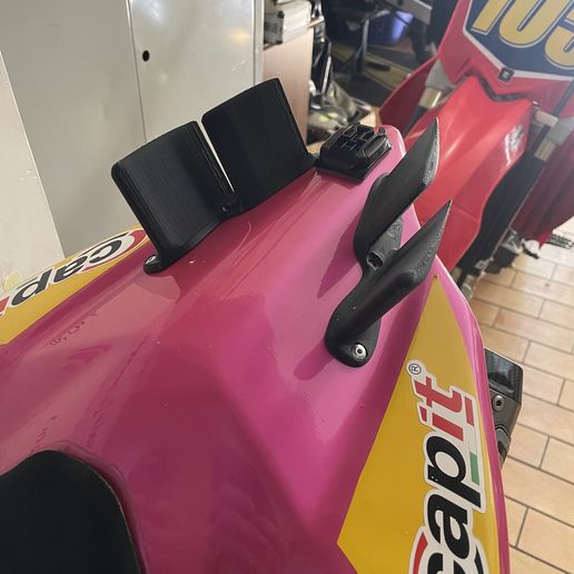 🪶 DUCATI Panigale SBK tail winglets V1・ STL File for 3D printing・Cults