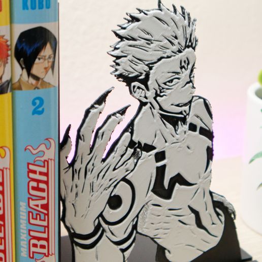 📚 Bookends of Ryomen Sukuna | Jujutsu Kaisen Fan Art・ STL File for 3D ...