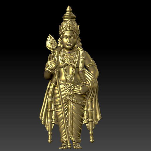 🛡️ THE DIVINE COMMANDER: LORD MURUGAN IDOL 🛡️ 🦚 🔱・ STL File for 3D ...