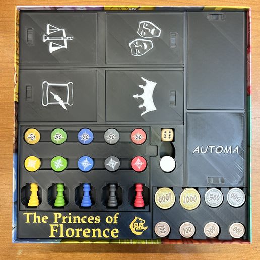 📁 The Princes of Florence Board Game Organizer | Insert | Premium ...
