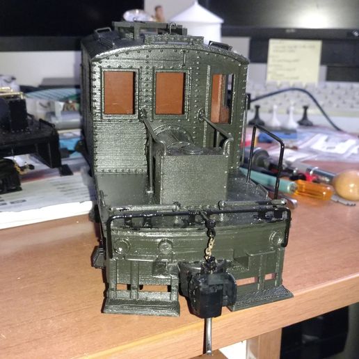 ⚡ Baldwin-Westinghouse Model B-1 Electric Locomotive - Multi-Scales・ 3D ...