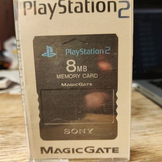 memory card ps2 not working