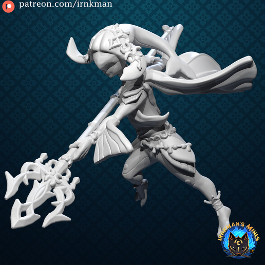 🎲 Mipha・ STL File for 3D printing・Cults