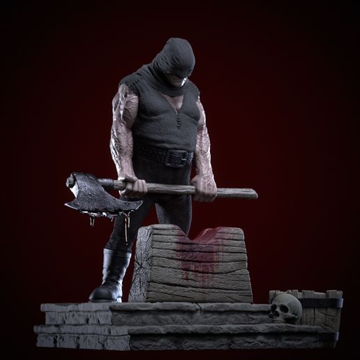 🪓 Executioner・ STL File for 3D printing・Cults