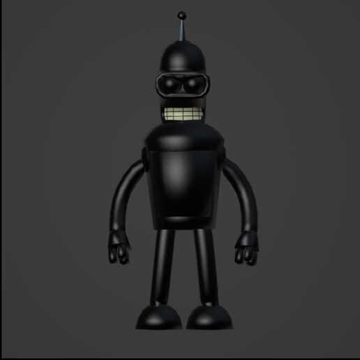 Free STL file Bender 🤖 ・Object to download and to 3D print・Cults