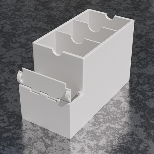 📦 Deck Battle Box, Deck Storage Box・Free STL File for ・Cults