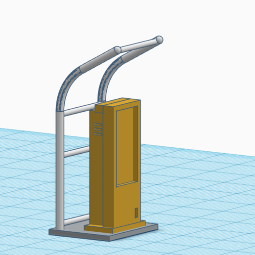 STL file Ticket parking machine 1:64 scale 🎫 ・Template to download and ...