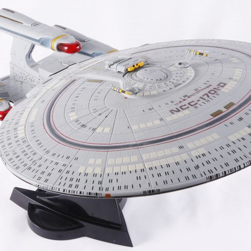 ️ Enterprise NCC 1701 D・Free OBJ File for 3D printing・Cults