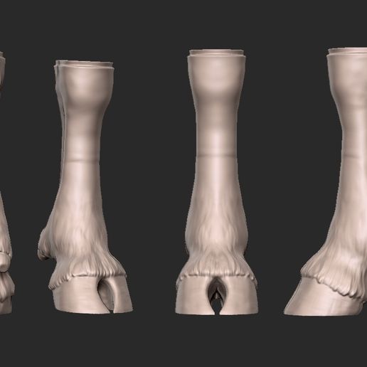 🐂 Bull legs for art dolls・ STL File for 3D printing・Cults