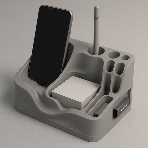 🏢 Desktop Organizer・ STL File for 3D printing・Cults