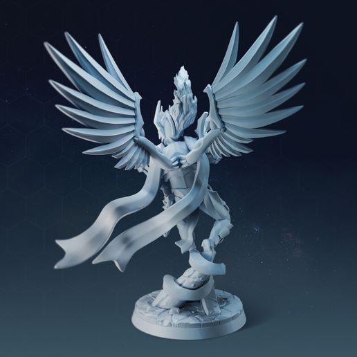🧝 Lord of the skies -Autarch・ STL File for 3D printing・Cults