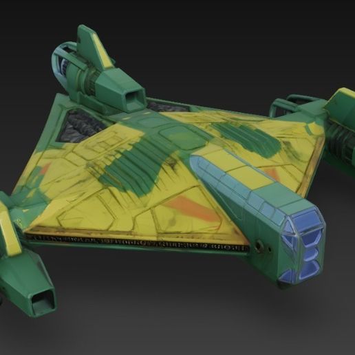 🚀 Justifier Cad Bane (x-wing scale)・ STL File for 3D printing・Cults