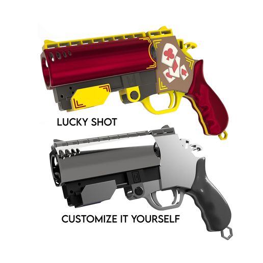 🎲 Dice Gun - Lucky-Shot - (dice shooter)・ STL File for 3D printing・Cults