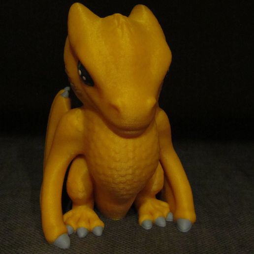 🐉 Syrax the Dragon (Easy print no support)・ STL File for 3D printing・Cults