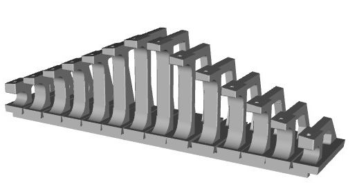 🛤️ Southern Railway Concrete Platform brackets 1/76 scale・ 3D File for ...