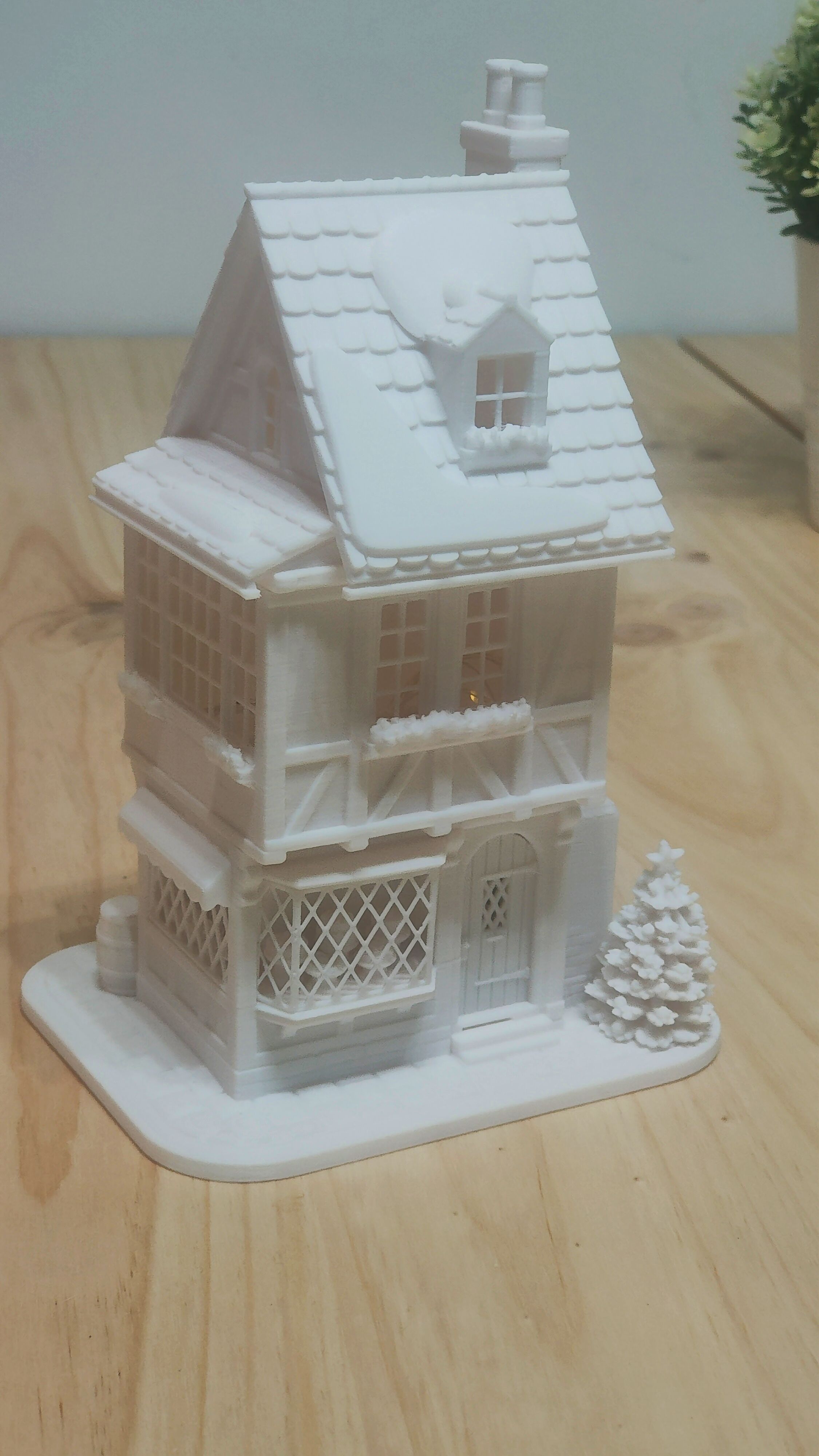 3D printable Christmas house village 3D printed Christmas • made with ...