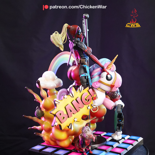👾 Impresión 3D completa de LadyPool・Archivo 3D para Impresión 3D・Cults