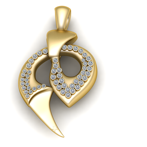 STL file SELF DEFENCE PENDANT 3D PRINTABLE MODEL 🔑 (OBJ)・3D printer ...