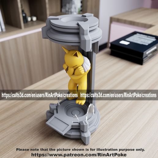 🥼 Hypno in the lab from pokemon・ STL File for 3D printing・Cults