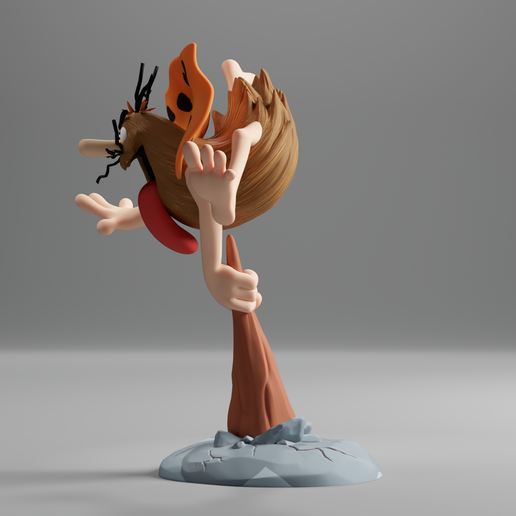 👾 Captain Caveman・ 3D File for 3D printing・Cults