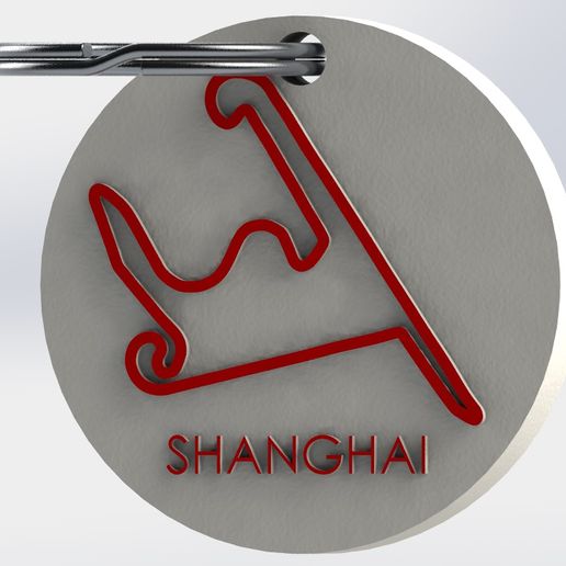 🗝️ Shanghai Keychain・ STL File for 3D printing・Cults