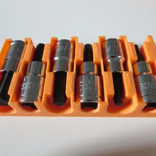 🔑 Hex Key Socket Tray・Free STL File for ・Cults