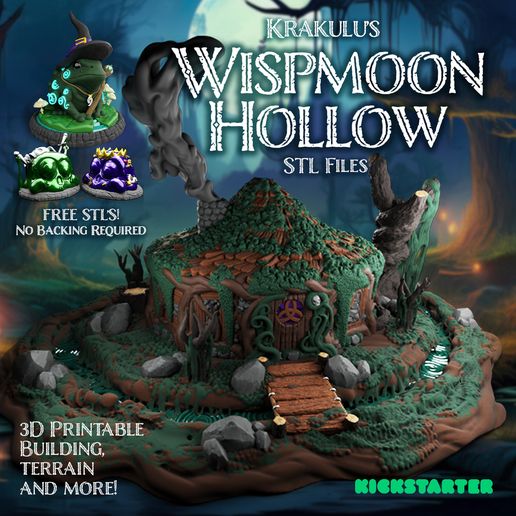 🆓 Krakulu's Free Swamp Portal!・Free 3D File for ・Cults