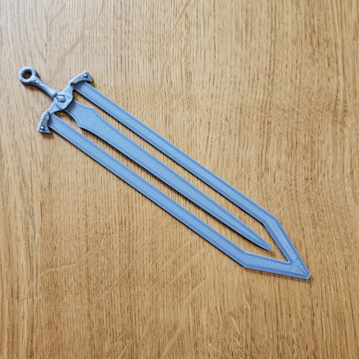 🗡️ Sword Bookmark・ STL File for 3D printing・Cults