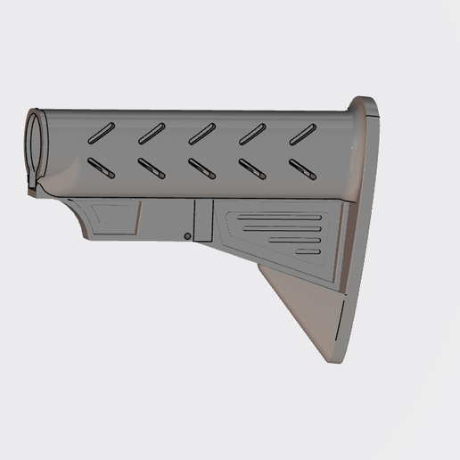 🔫 Adjustable Stock・ STL File for 3D printing・Cults