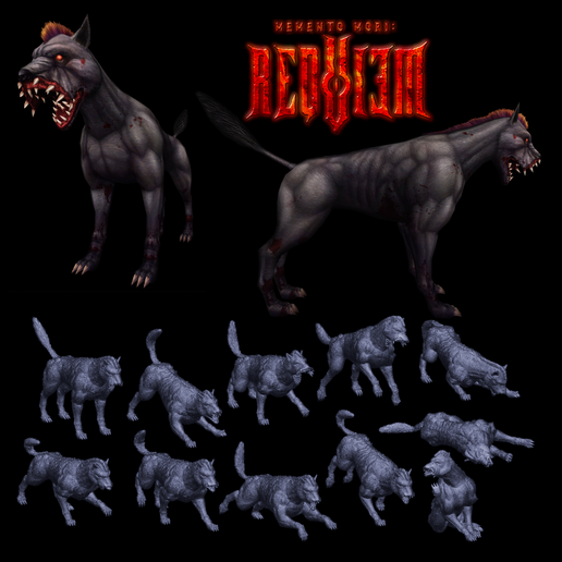 🐕 Requiem - Doomhound・Free STL File for ・Cults
