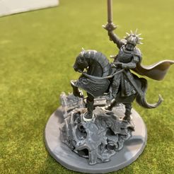 3D printer Lord Sun Leon on mechanical horse - Solar System • made with ...