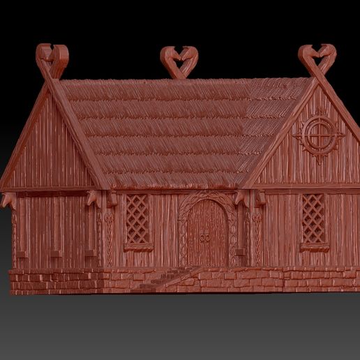 STL file ROHAN Great House 🏠 ・Model to download and 3D print・Cults