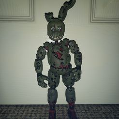 🎨 Springtrap Articulated Action Figure・3D Print with the ender 3 v3 se ...