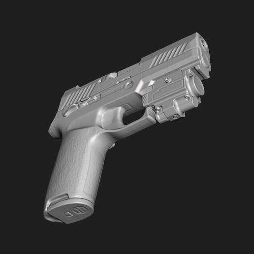 STL file Sig Sauer P320 M18 Dulotec G4 Real Size Scan 3D Gun Mold 🩻 ・3D ...