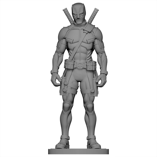 🦸 Deadpool・ STL File for 3D printing・Cults