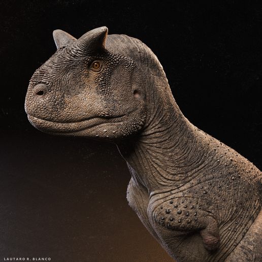 🦖 Carnotaurus sastrei・ OBJ File for 3D printing・Cults