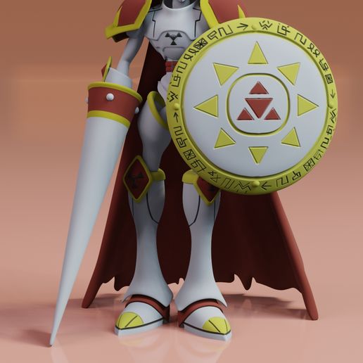 🐉 Gallantmon・ STL File for 3D printing・Cults