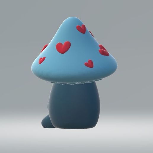 📌 cute mushrom・ STL File for 3D printing・Cults