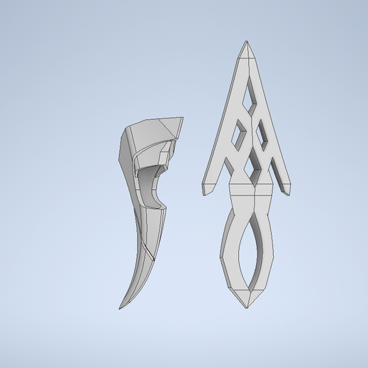 🥉 Honkai Impact 3rd - Mobius [Infinite Ouroboros] Hand Accessories / Claw・ STL File for ・Cults