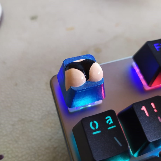 👢 Thicc KeyCap CherryMX・ STL File for ・Cults
