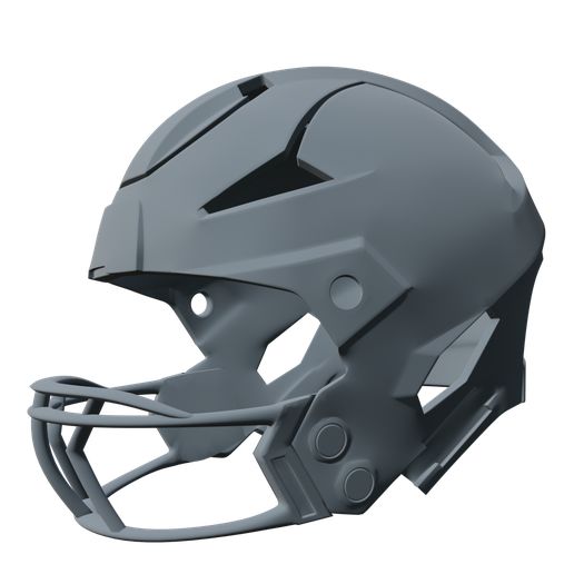🏈 Football Helmet Riddell Axiom・ STL File for 3D printing・Cults