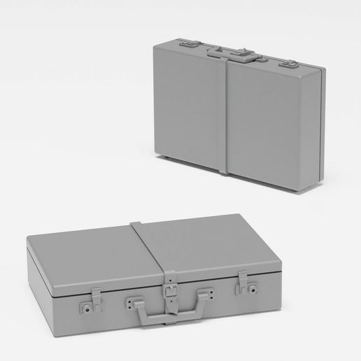 🧳 Luggage Pack - Set of 8 vintage suitcases in 1/35・ 3D File for 3D ...