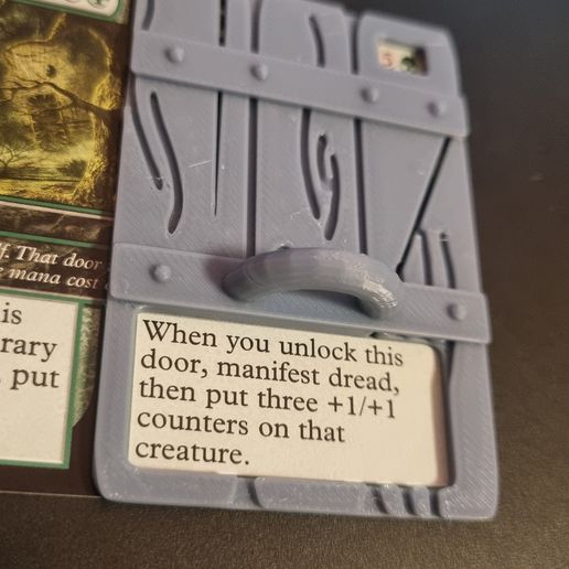 🚪 Door Token MTG・ STL File for 3D printing・Cults